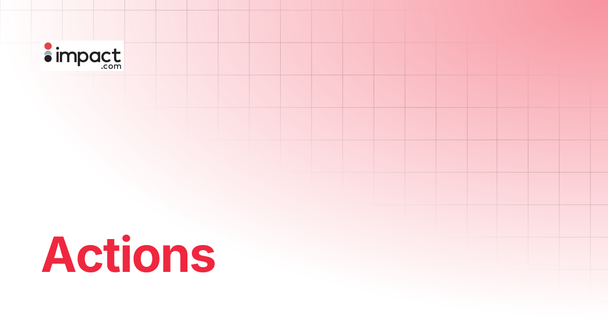 Actions | Integrations Hub